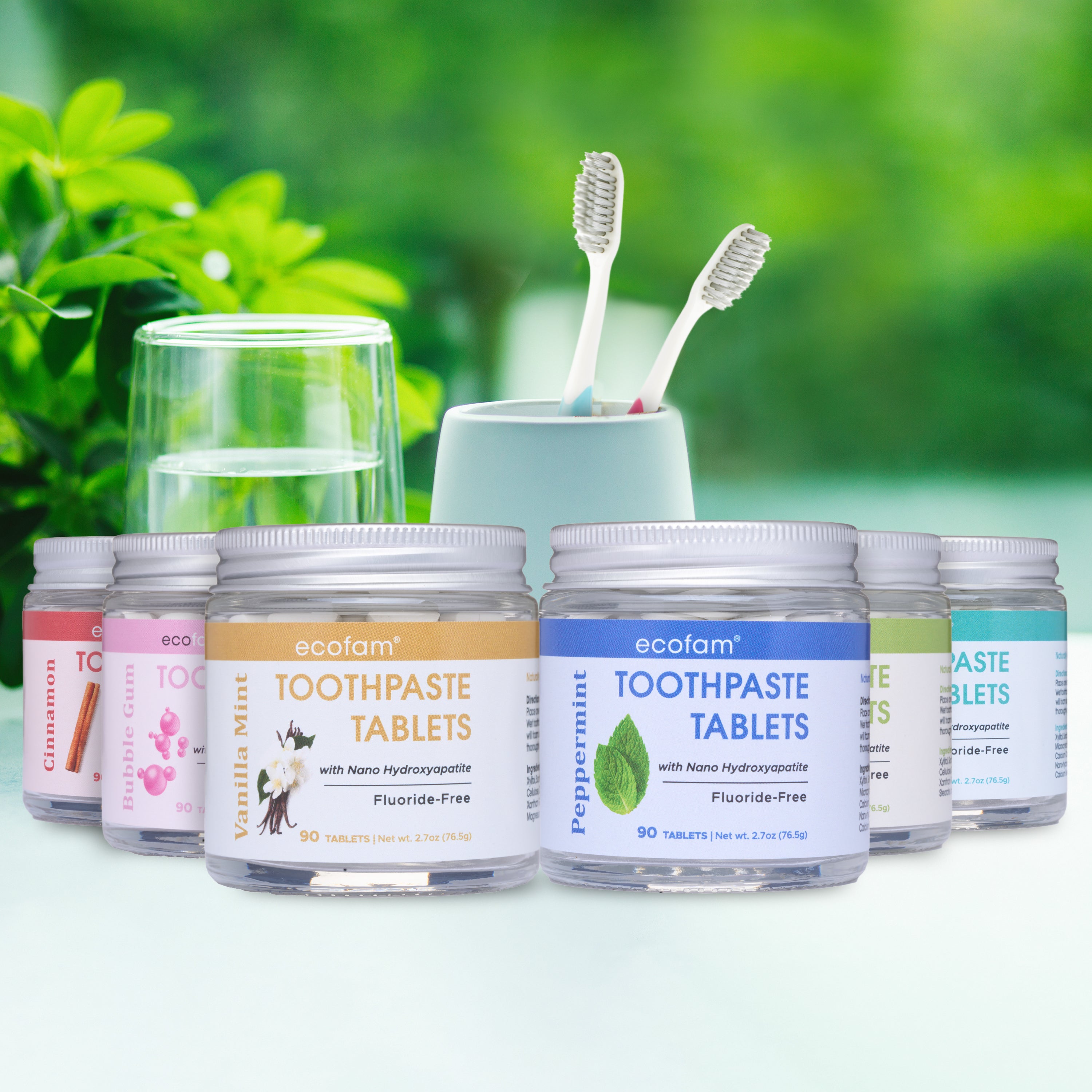 Daily Essentials Toothpaste Tablets Bundle – Focus Nutrition